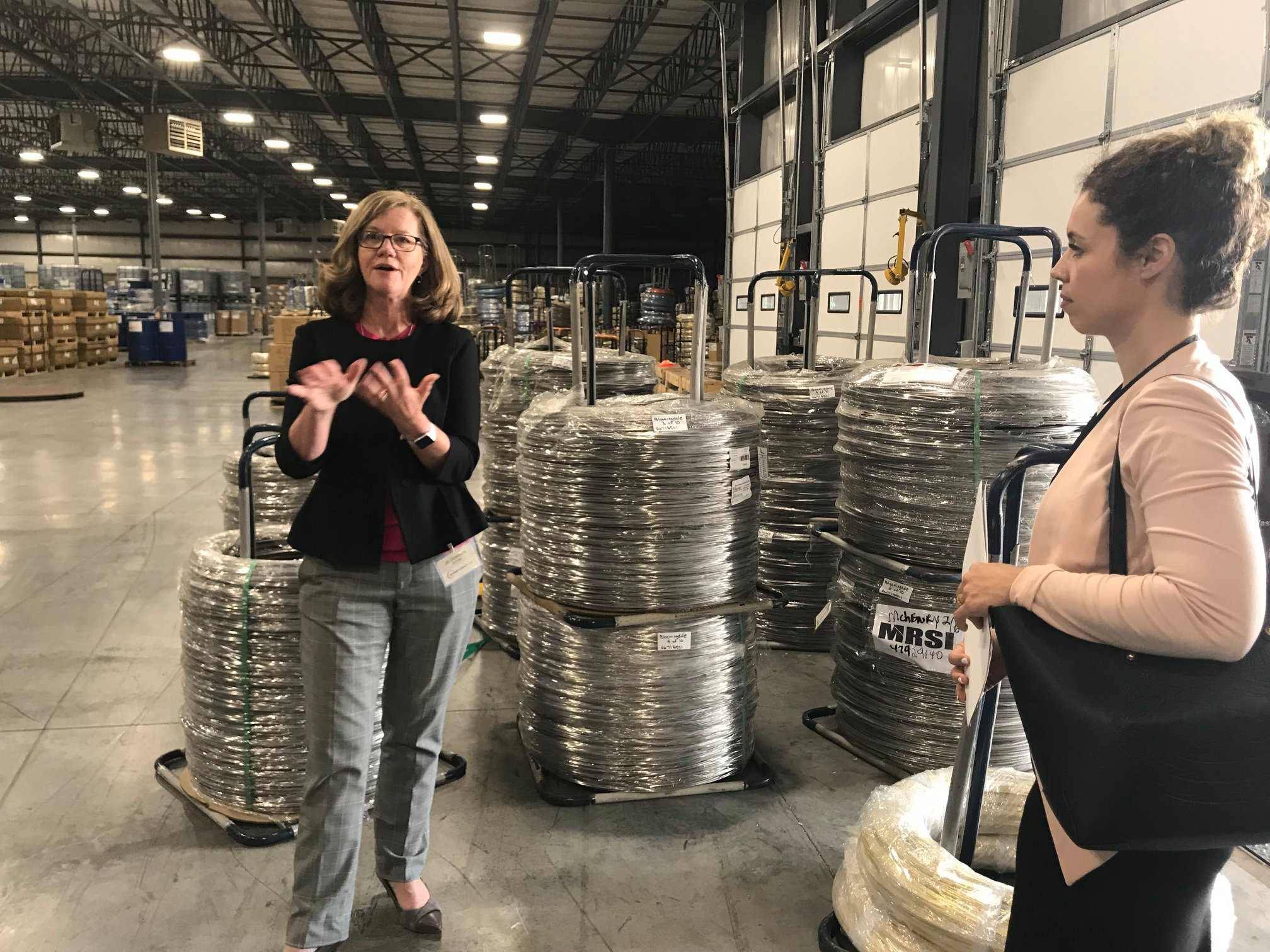 Facilities Tour at JA Frate and Fabrik Molded Plastics - McHenry County EDC