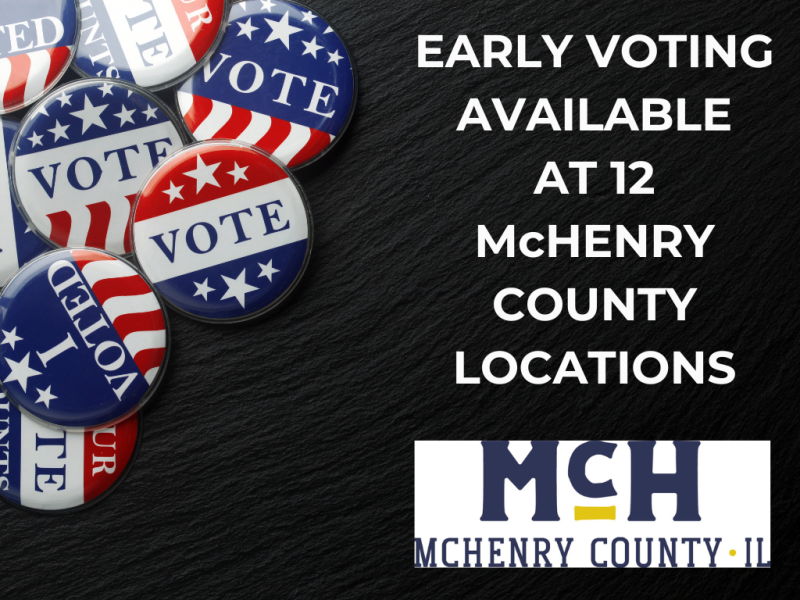 Early voting is now open for local April 1 elections - McHenry County EDC